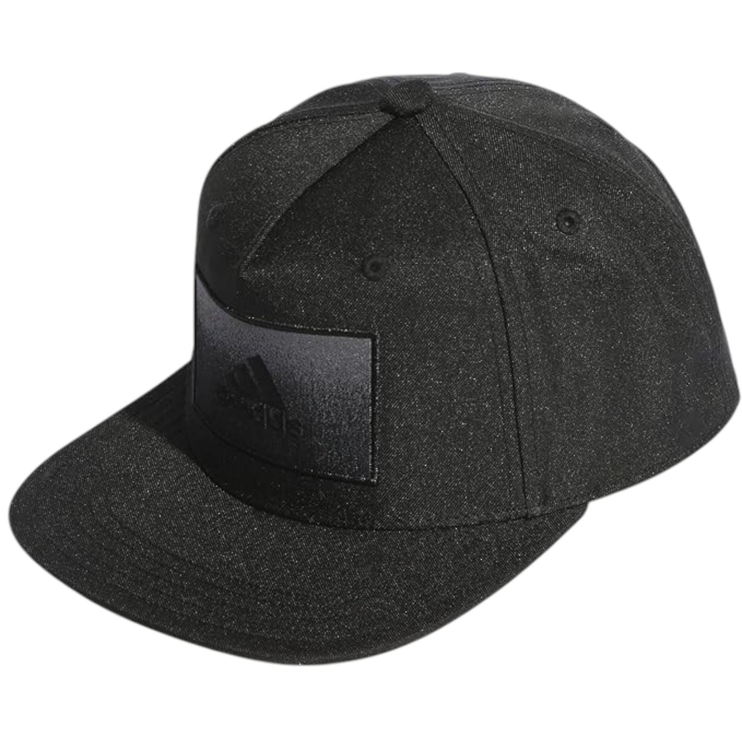 Adidas Mens Snapback Logo Snap Closure Cap Black – FastTrackFootwear.com